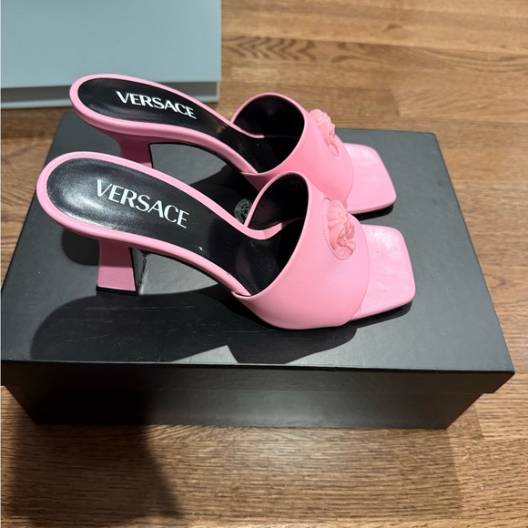 Versace | Shoes | Versace Pink Stiletto Heels | Poshmark